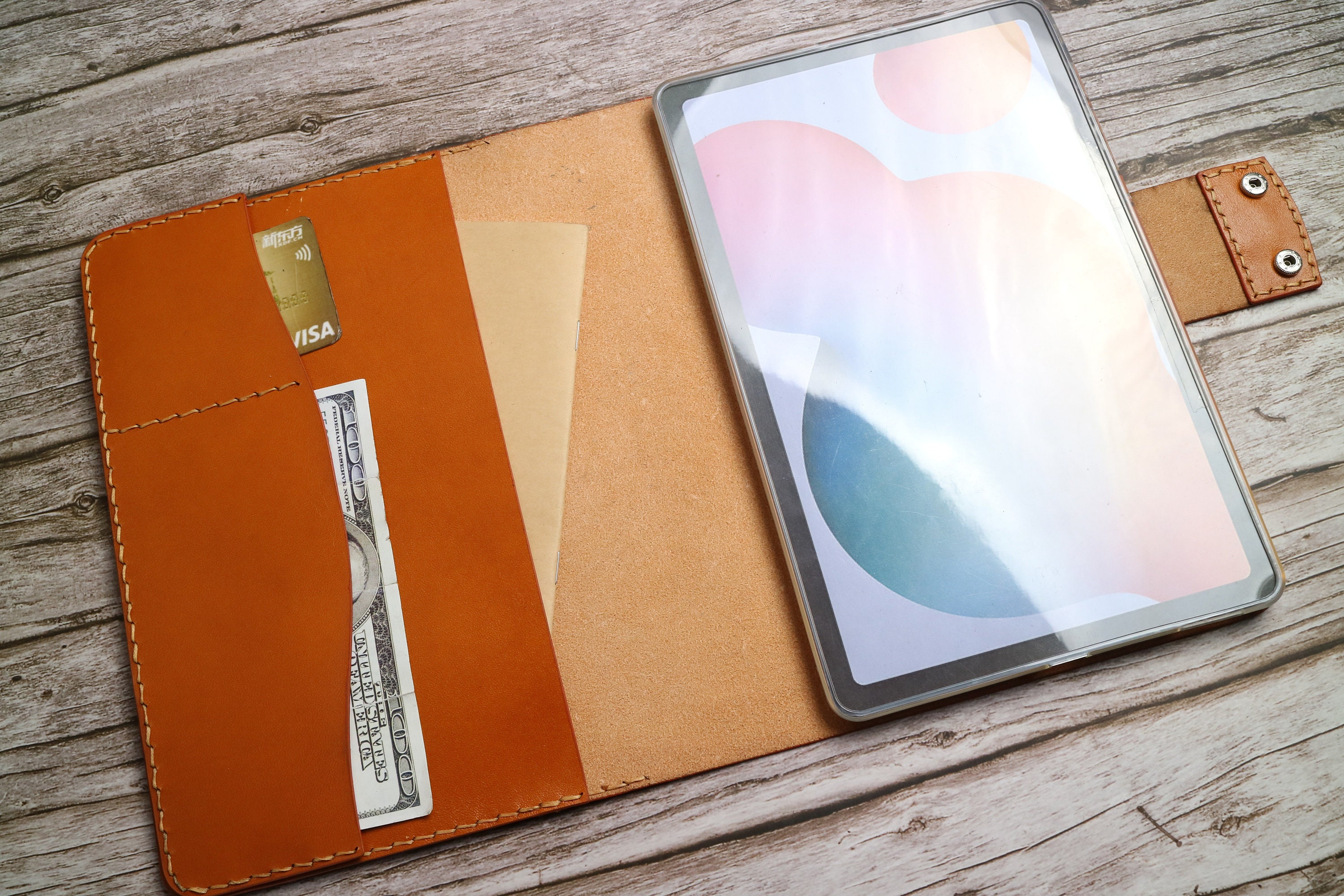 Tooled Leather Fire HD 10 Plus Fire HD 10 Cover Case Leather Handmade ...