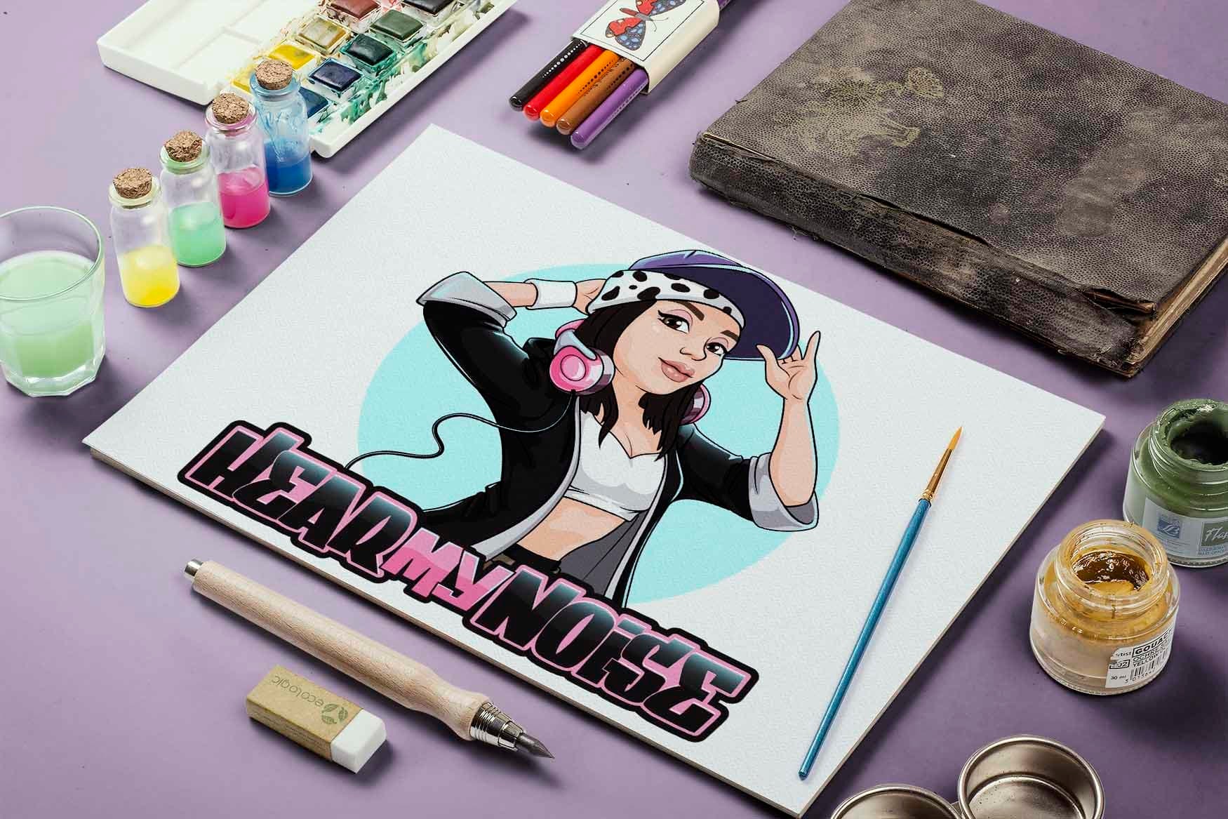 Cute Cartoon Logo Design | Funny Mascot Cartoon Logo | Custom Cartoon ...