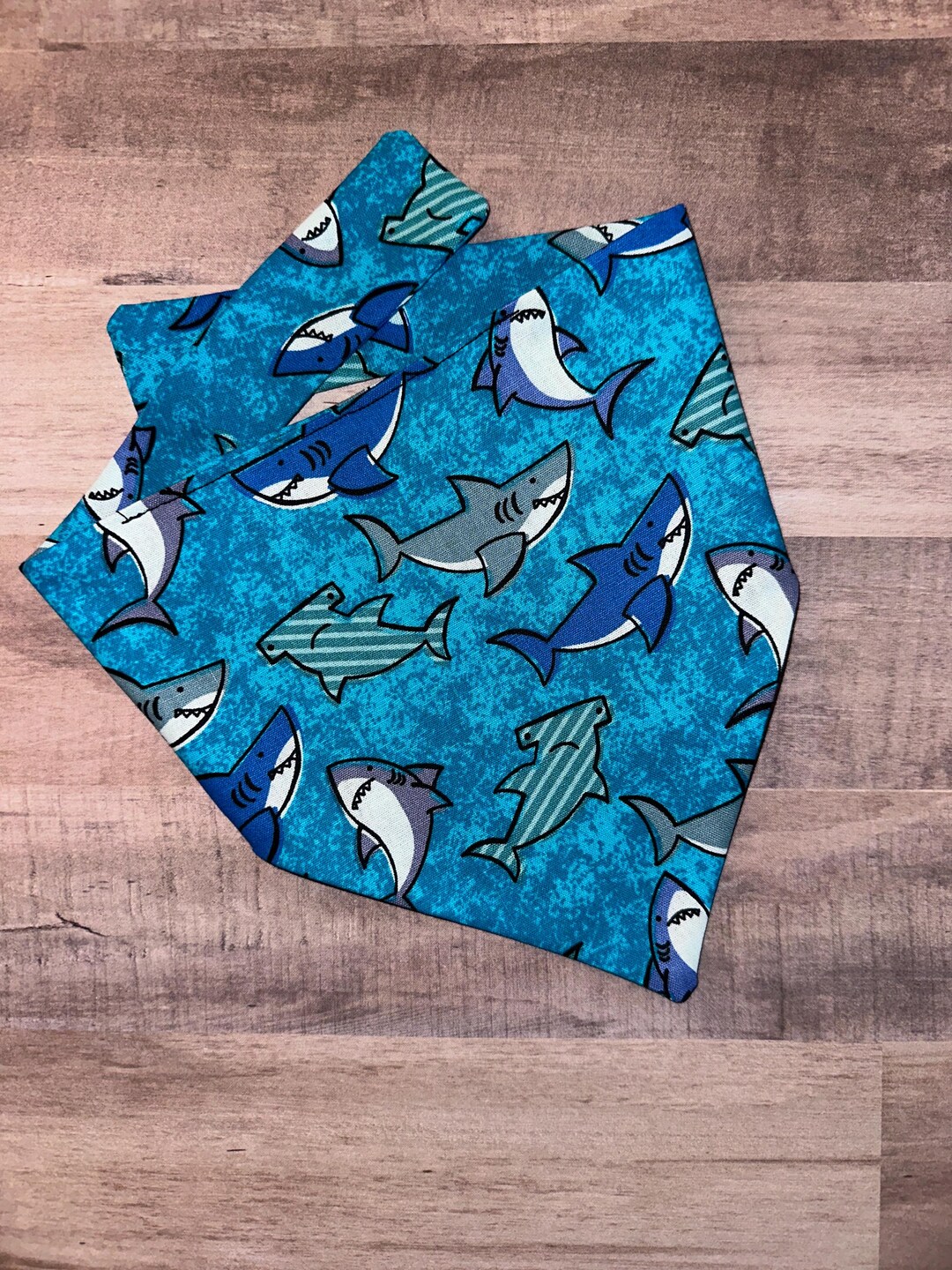 Swimming Shark Bandana - Etsy