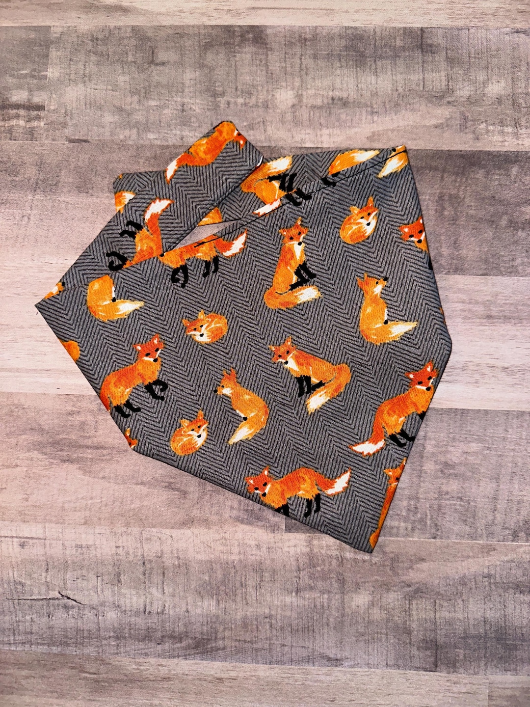 Red Fox Bandana - Etsy