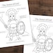 Armor of God Coloring and Fill in the Blank | Sunday School Bible Class ...