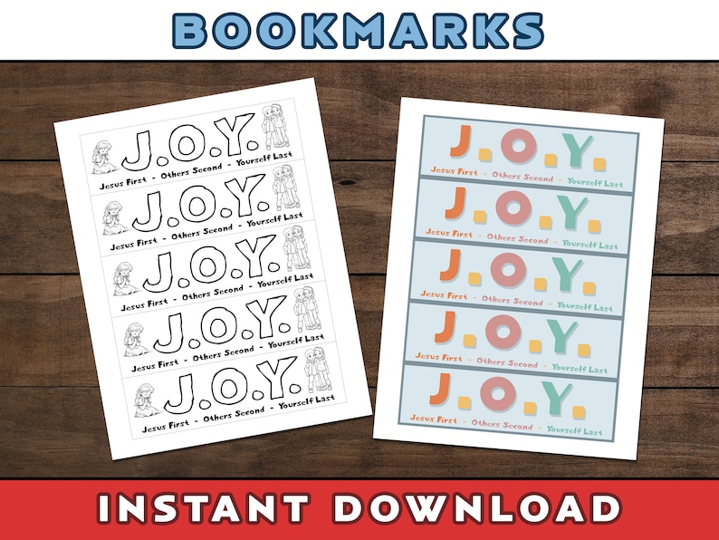 J.O.Y. : Jesus First, Other's Second, Yourself Last | Sunday School and ...