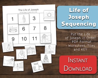 Life of Joseph Coloring Book | Sunday School Bible Class Coloring Pages ...