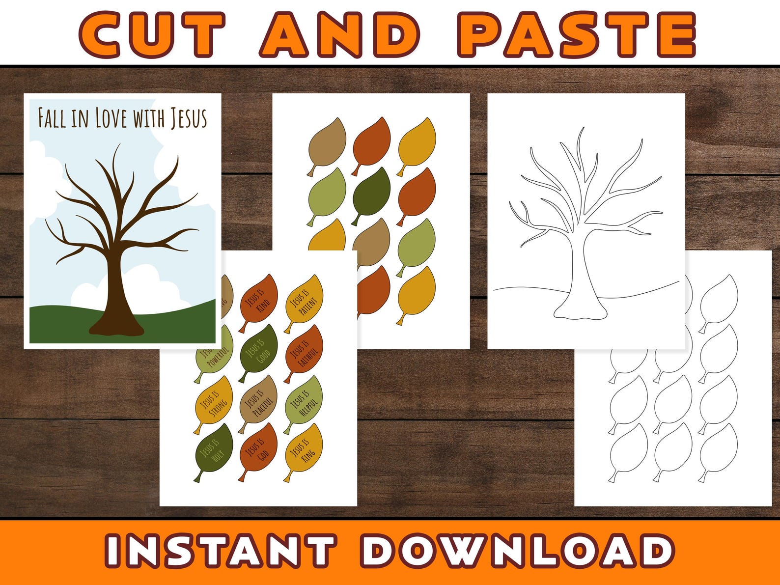 Fall in Love With Jesus Craft | Bible Class Craft | Sunday School Craft ...