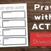 Learning to Pray With ACTS | Kid's Prayer Journal | Children's Bible ...