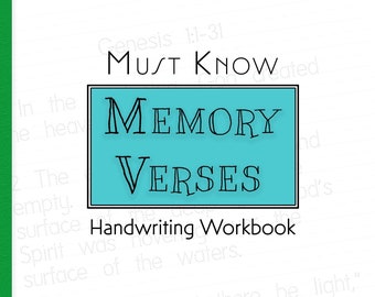 Bible Work Book - Etsy