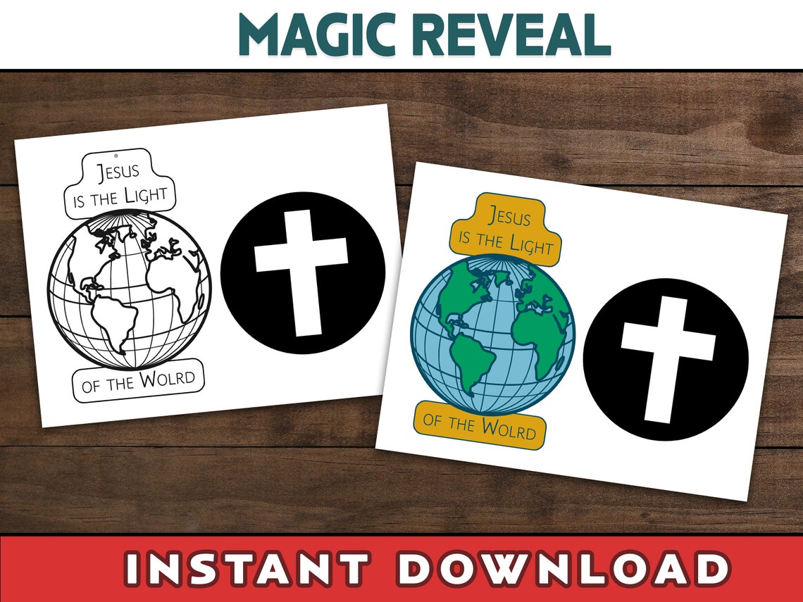 Jesus is the Light of the World | Magically Appearing Cross | Sunday ...