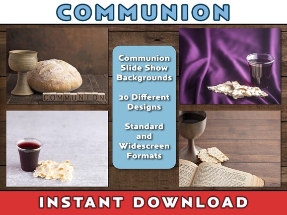 Communion Backgrounds Powerpoint