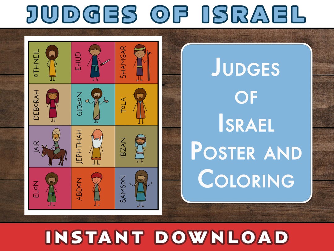 Old Testament Judges in the Bible | Judges of Israel | Judges | Bible ...