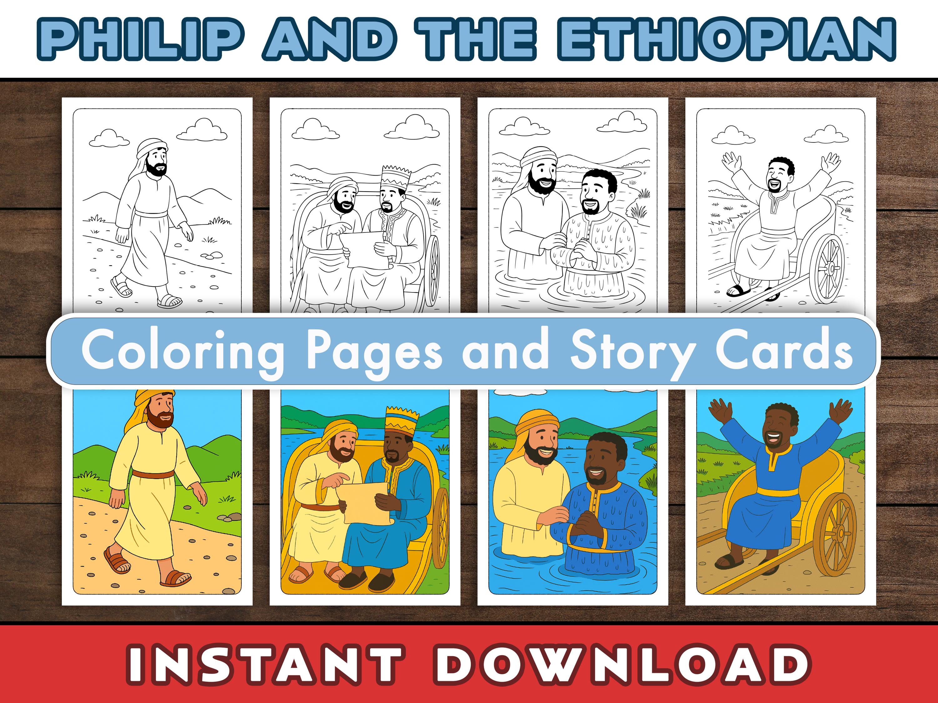 Philip and the Ethiopian Eunuch Lesson | Sunday School Curriculum ...