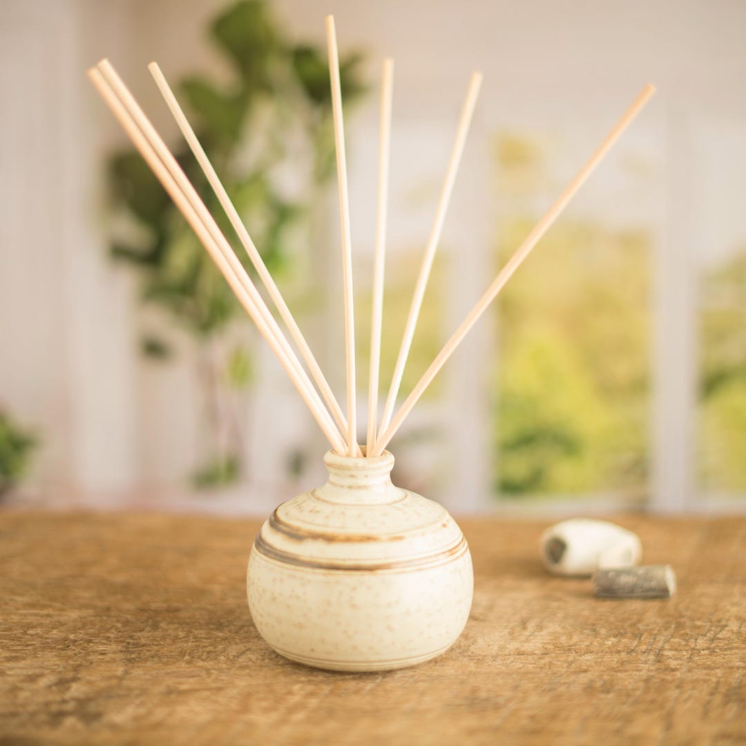 Pottery Reed Diffuser, Ceramic Essential Oil Diffuser - Etsy
