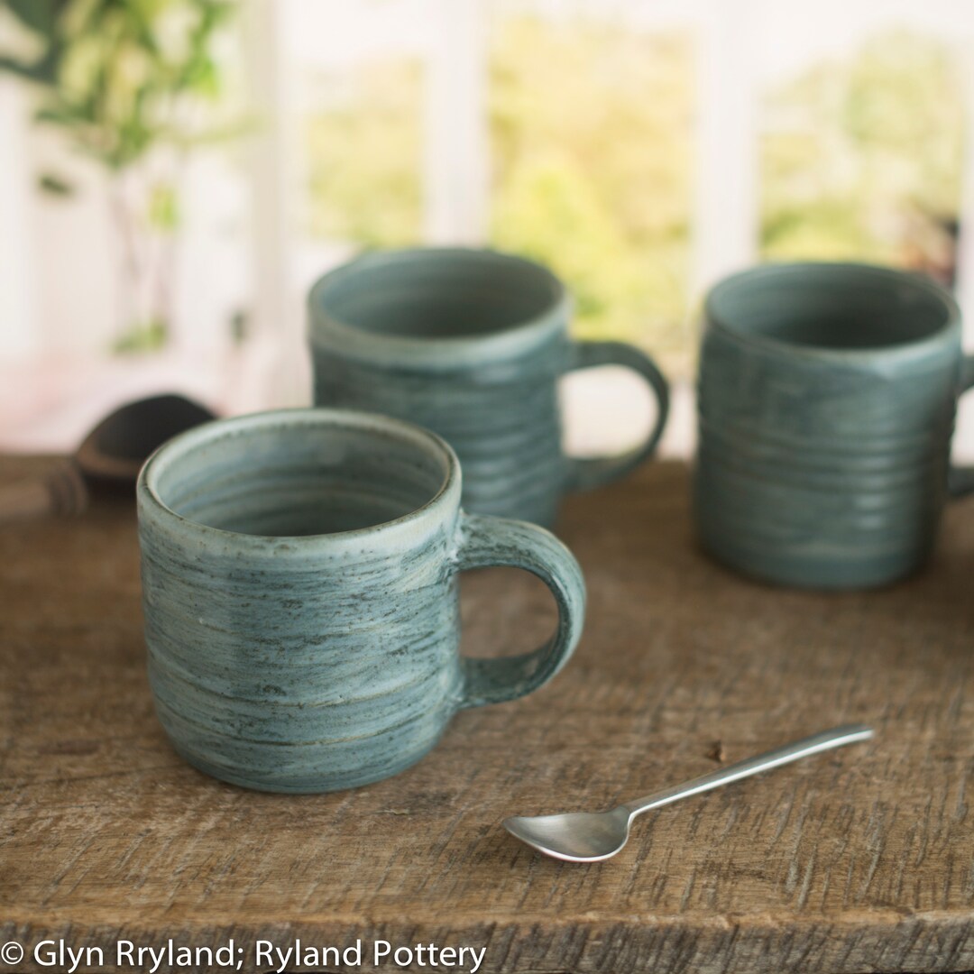 Handmade Pottery Half Pint Mugs - Etsy