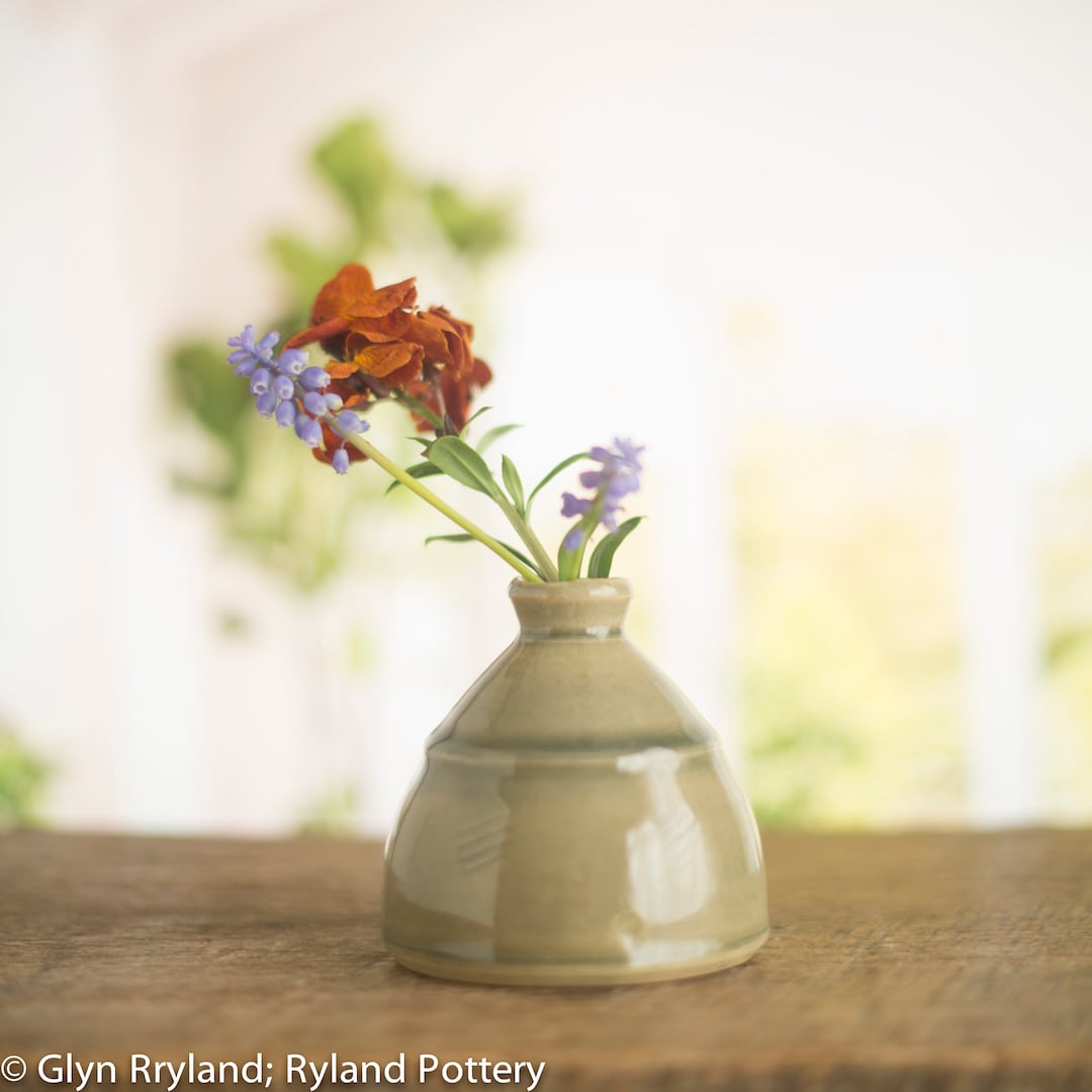 Pottery Reed Diffuser, Ceramic Essential Oil Diffuser, and Stem Vase ...
