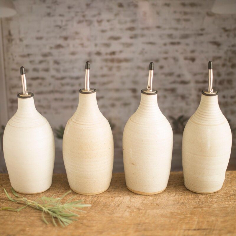 Ceramic Oil Bottle - Etsy