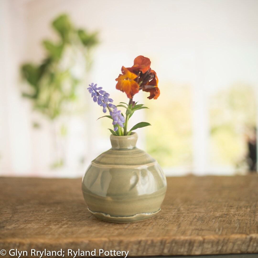 Pottery Reed Diffuser, Ceramic Essential Oil Diffuser, and Stem Vase ...