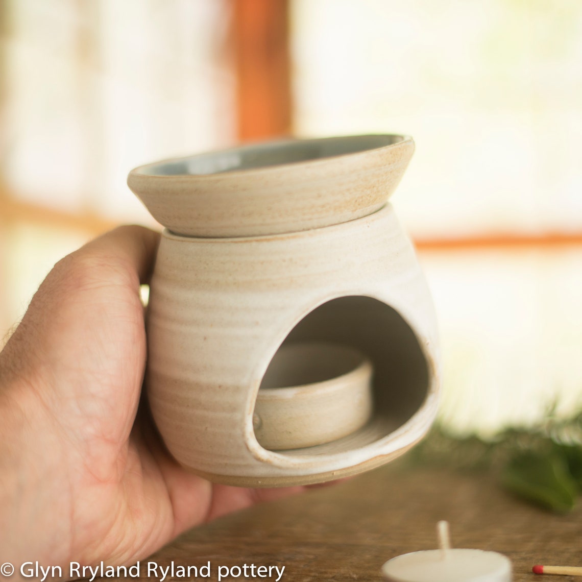 Handmade Pottery Wax Melt Burner / Oil Burner / Wax Melt / - Etsy