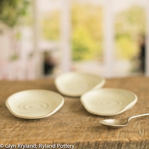 Teaspoon Rest Handmade Pottery - Etsy UK