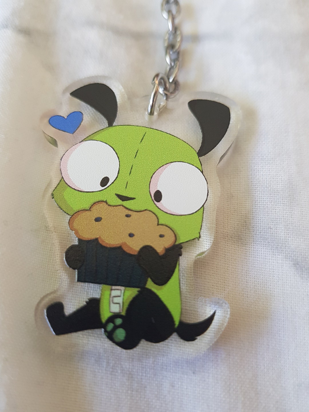 Invader Zim GIR Acrylic Charm - Etsy