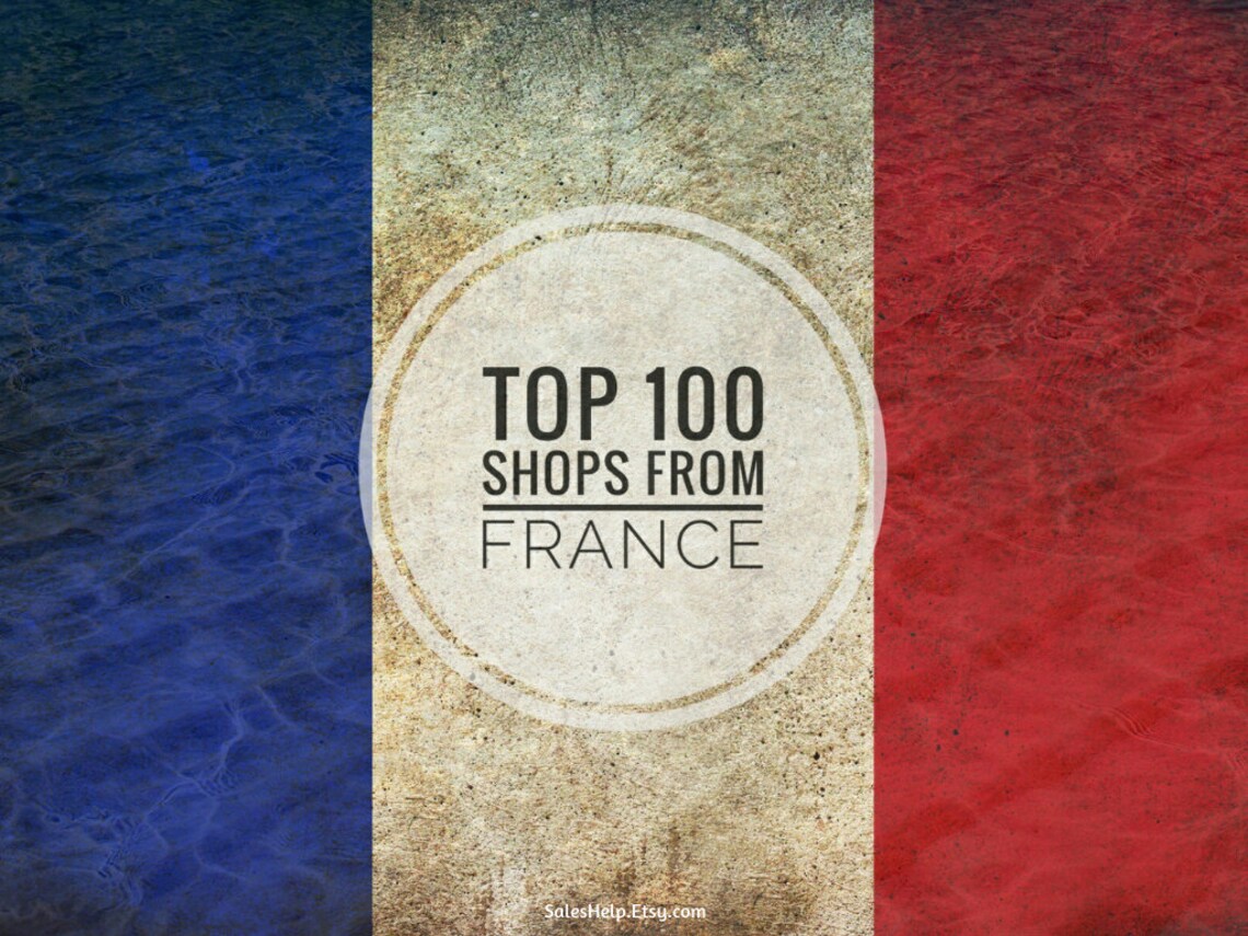 Top Etsy Shops FRANCE French Popular Etsy Sellers Made in | Etsy