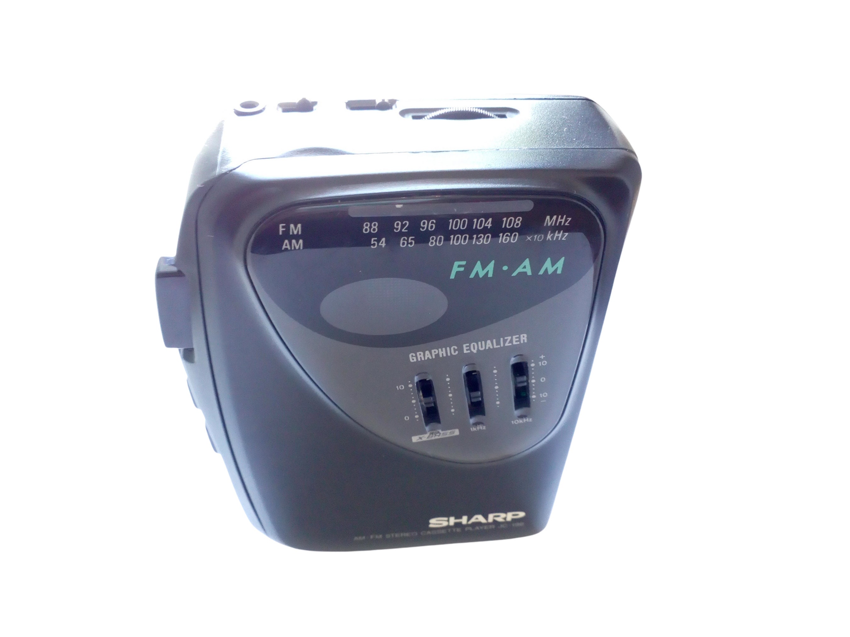 Sharp JC 196 Walkman Cassette Player and AM FM Stereo Radio Retro ...
