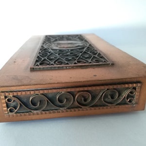 Retro Copper Box Vintage Jewelry Box Design Box Collectibles - Etsy