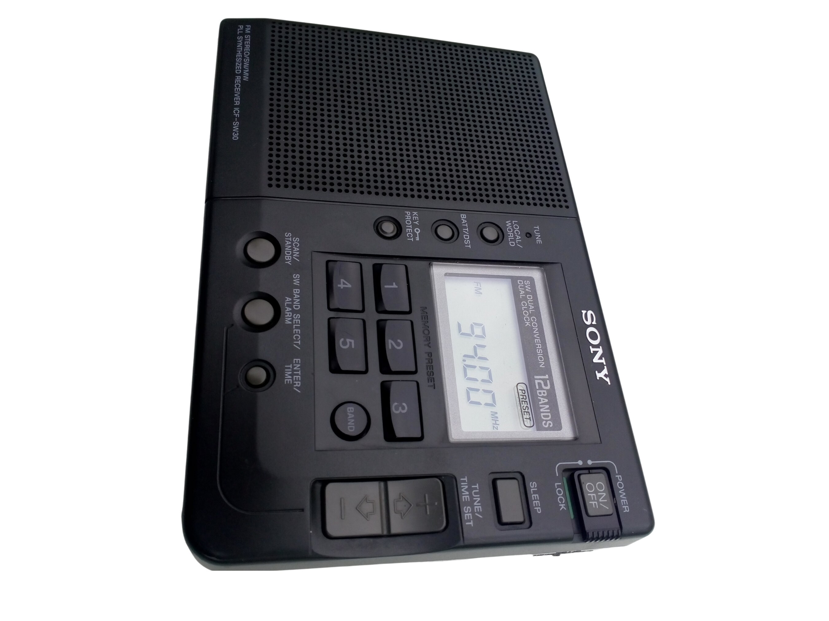 Sony ICF-SW30 High Quality World Radio Receiver Stereo via Headphones ...