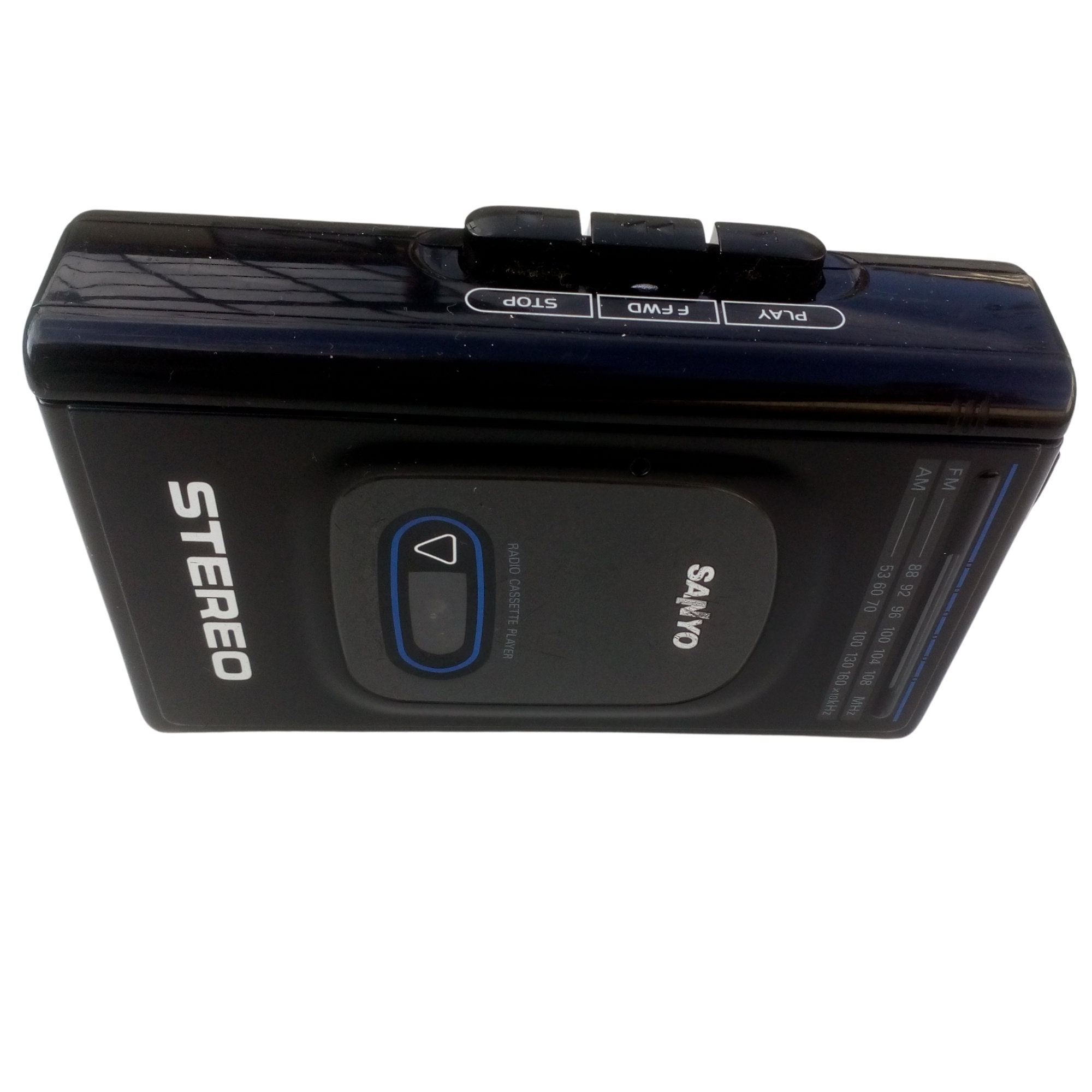 Sanyo MGR 72 Walkman Stereo AM FM Radio Cassette Player, Tested and All ...