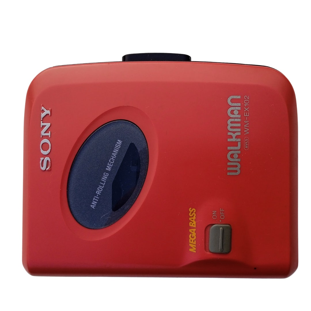 Sony WM-EX102 Walkman Rare Red Series Oldschool Audio the Sound of 90-s ...