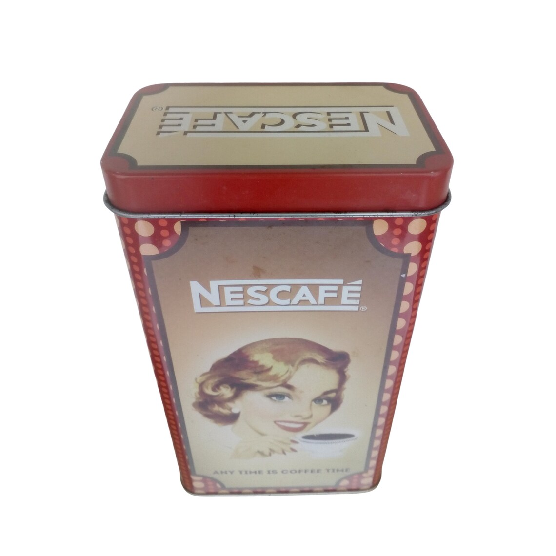 Nescafe Empty Tin Box 75 Years Nescafe Jubilee Collectible - Etsy