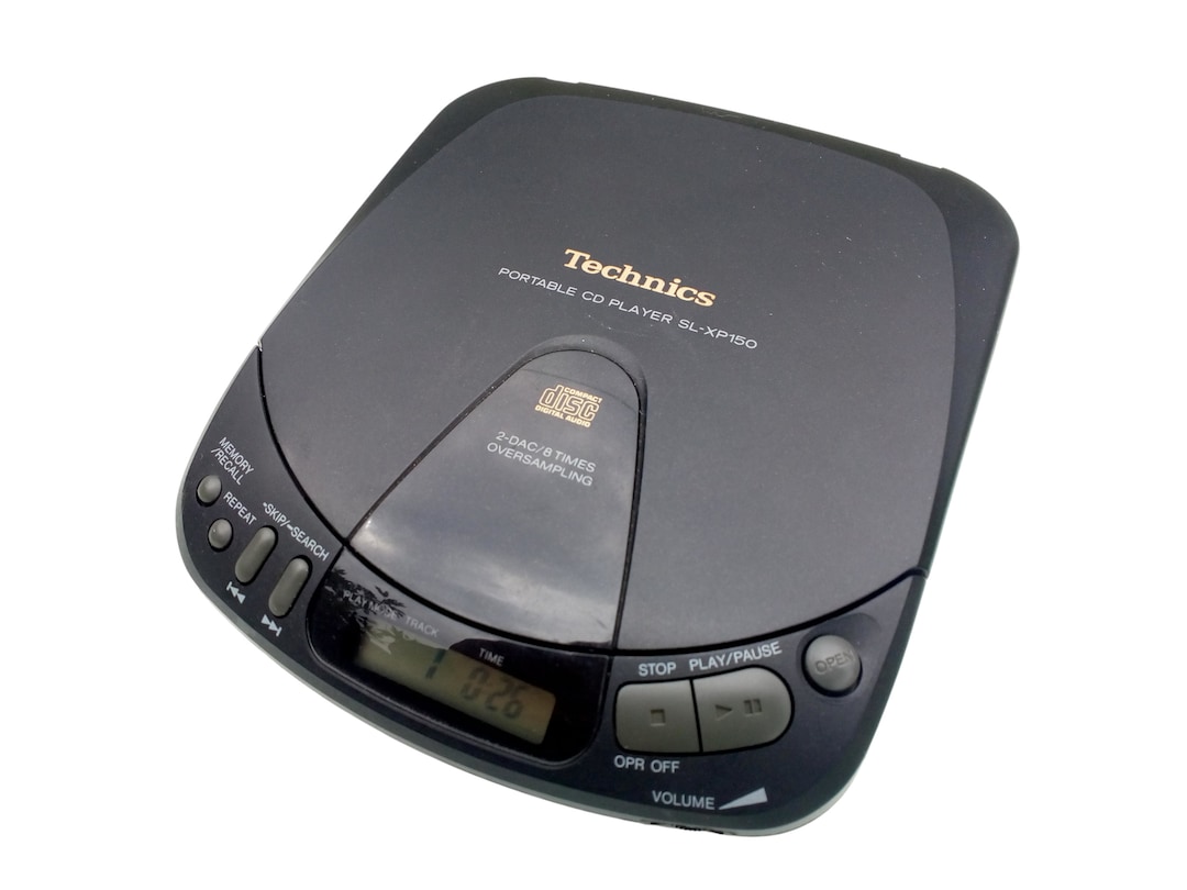 Technics SL-XP150 CD Player Discman Retro Audio Vintage Electronic ...