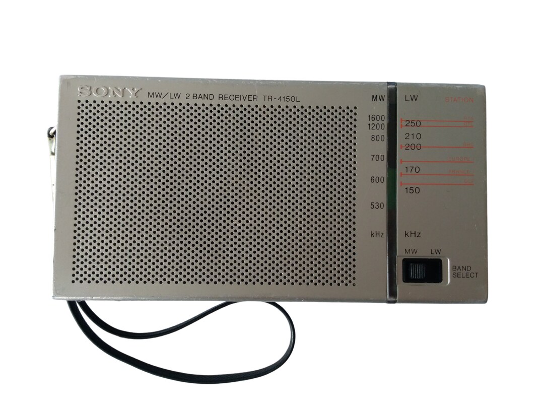 Retro Radio SONY TR-4150L Long Wave and Medium Wave Radio Vintage Audio ...