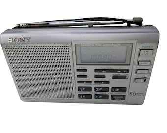 Sony ICF-SW35 PLL Synthesized Receiver FM Stereo Sw Mw Lw Radio World ...