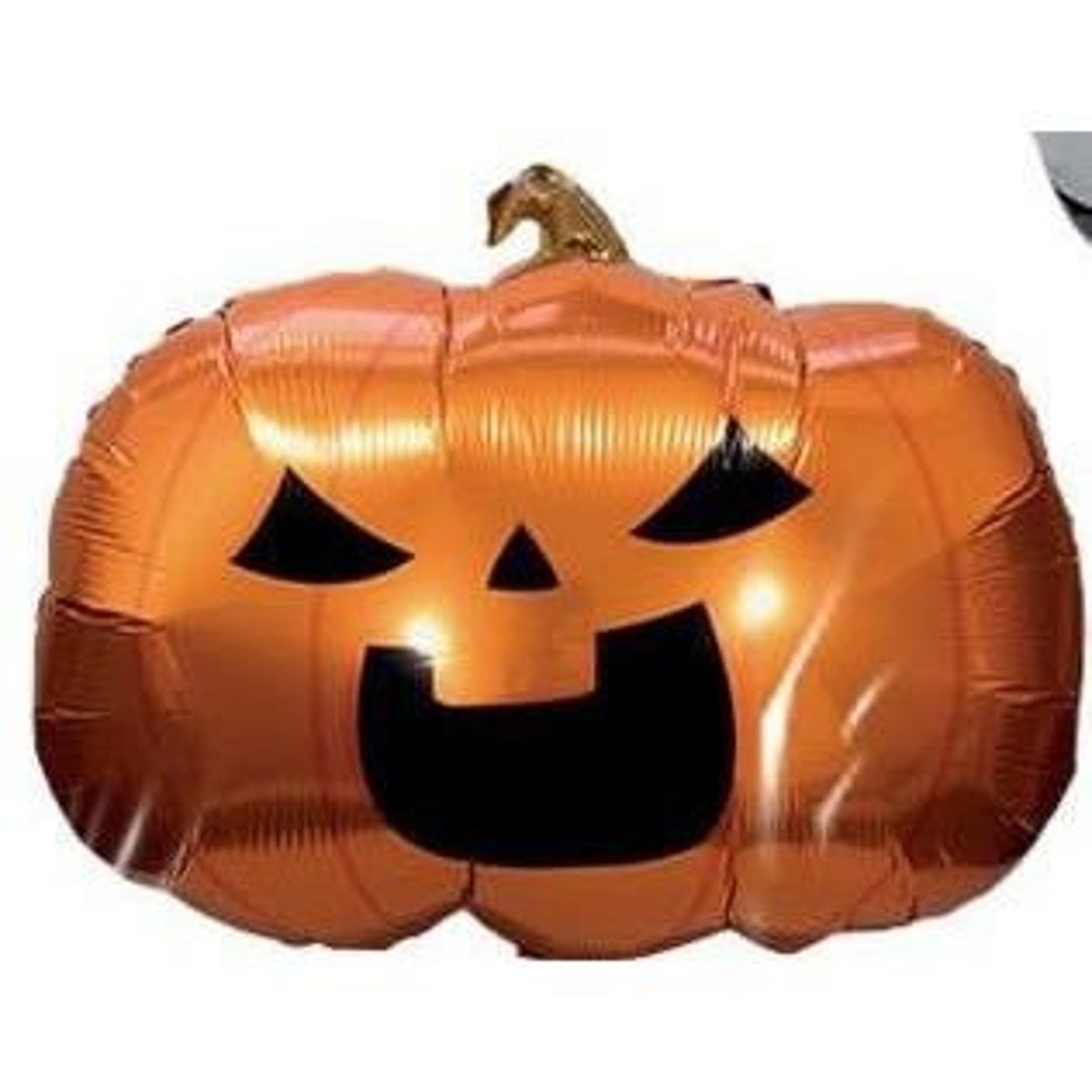 Halloween Balloons 1 Giant Pumpkin Balloon Halloween Party Supplies - Etsy