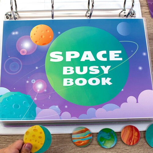 Solar System Busy Book Space Printable Busy Book Preschool - Etsy Canada