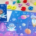 Space Theme Number Puzzle 1 20. Printable Preschool Activity | Etsy