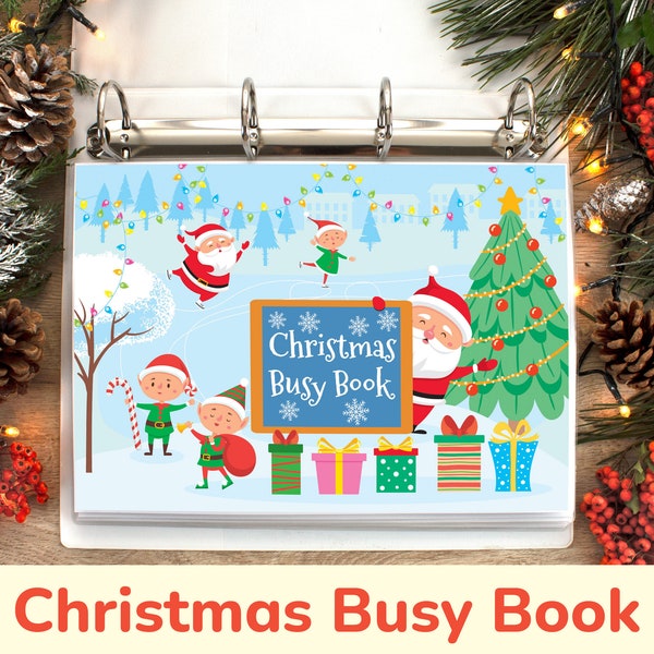 Busy Book Printable - Etsy