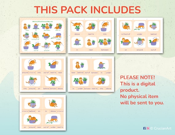 Tarjetas De Preposiciones Para Imprimir Página 17 Explorá