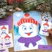 Snowman Emotions and Feelings Winter Printable Activity. Homeschool ...