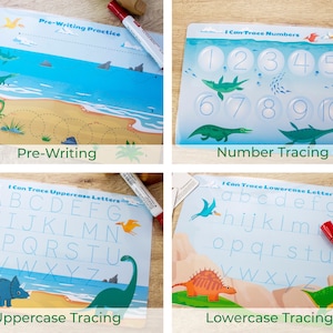 Dinosaur Busy Book: Preschool Printable Activity Book, Homeschool ...