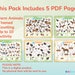 Farm Animals I Spy Counting Activity. Preschool Learning Worksheets ...