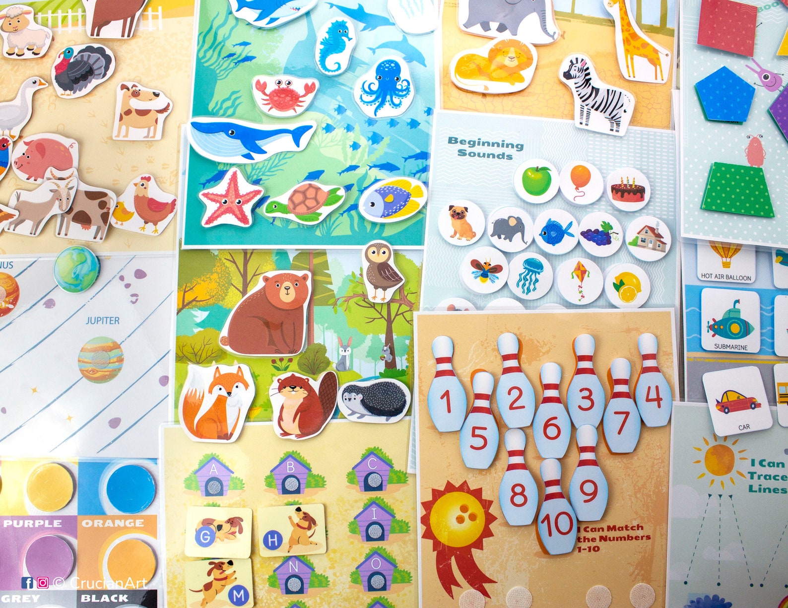 Toddler Learning Binder # 1. Printable Toddler Busy Binder. First ...