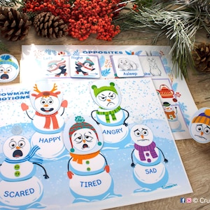Winter Printable Busy Book. Preschool Learning Binder. Preschool ...