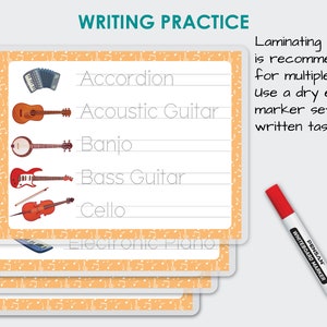 Music Busy Book. Printable Musical Instruments Learning Binder - Etsy