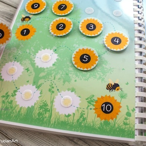 Honey Bee Preschool Printable Busy Book. Honeybee Activity. Pre-k ...