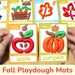 Shapes Play Dough Mats. Printable Playdough Activity. Toddler Preschool ...