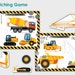 Construction Trucks Anatomy. Printable Busy Book Pages, Pre-k ...