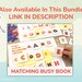 Numbers 1-20 Matching Printable Activity. Number Match Toddler Busy ...
