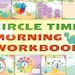 DAILY CALENDAR Morning Binder. Circle Time Printable Learning Workbook ...