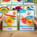 Spring Play Dough Mats. Printable Playdough Kid Activity. Toddler ...