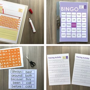 2nd Grade DOLCH Sight Words. Printable Second Grade Dolch Sight Word ...